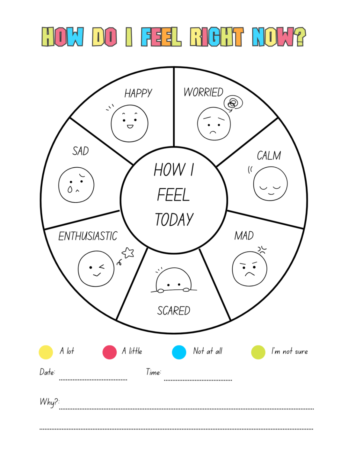 Getting To Know My Feelings Printable Pack | Kids Activities Blog