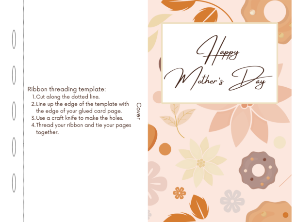 Free Printable Mother's Day Gift Card Booklet Kids Activities Blog